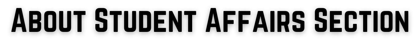 Student Affairs Section